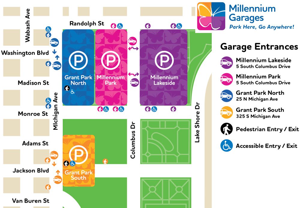 Millennium Garages Reserve Parking Online - Chicago Illinois ...